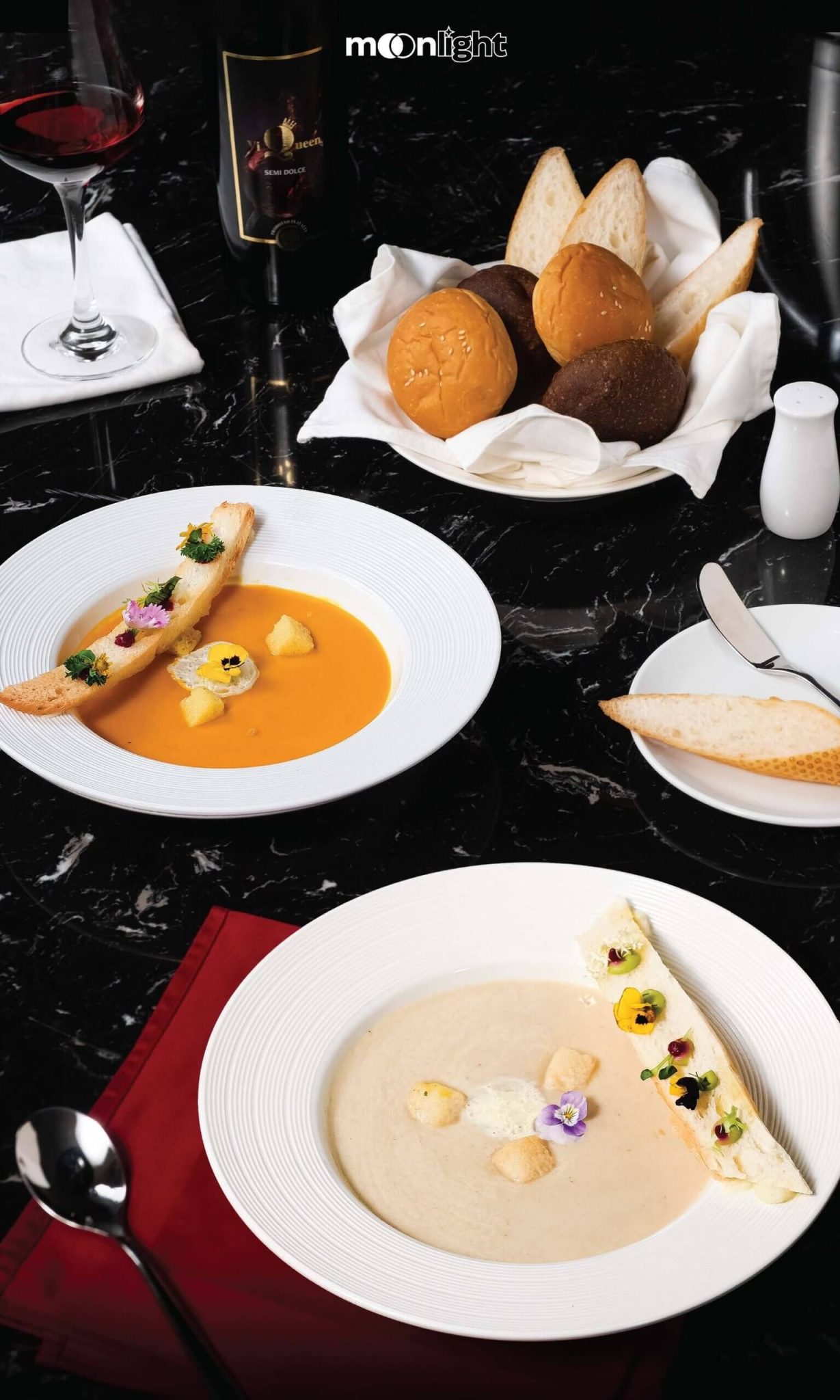 Moonlight Restaurant không gian ẩm thực đậm chất Châu Âu - Moonlight ...